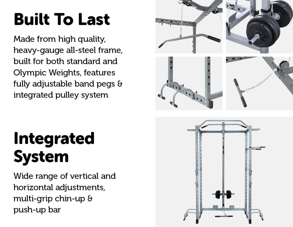 Home Gym Power Rack Cage | MANBASE